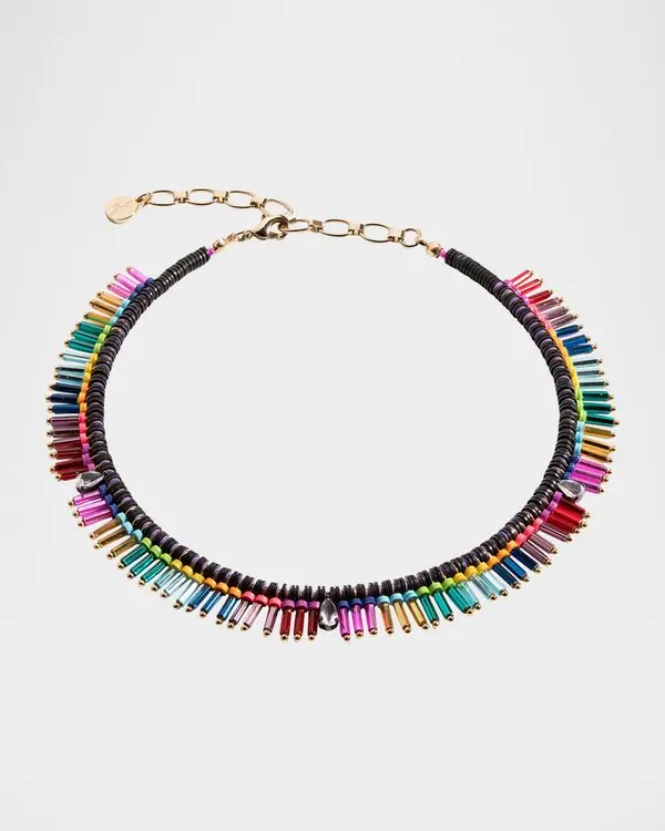 ELSIE FRIEDA Beaded Necklace - Lite Brite