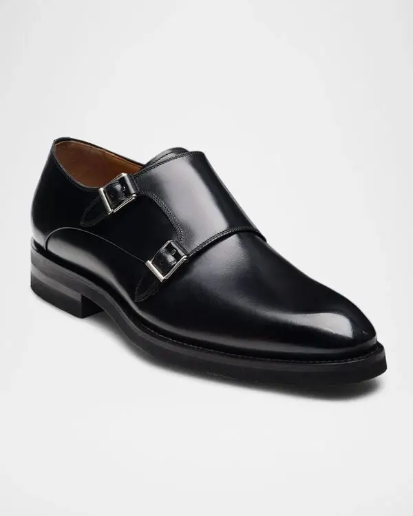 Magnanni Omnia Double Monk Strap Loafers