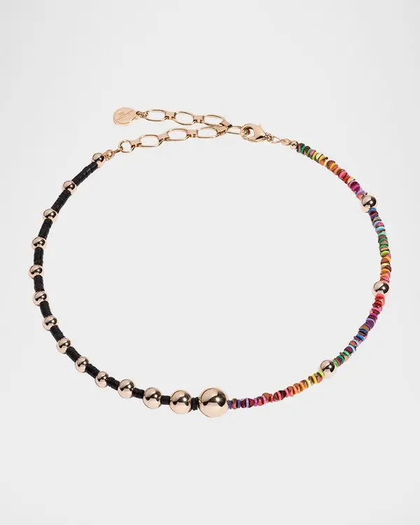 ELSIE FRIEDA Mother Lode Beaded Necklace - Bright Side