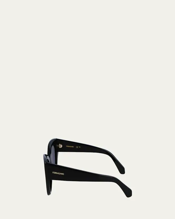 FERRAGAMO Classic Logo Cat-eye Sunglasses