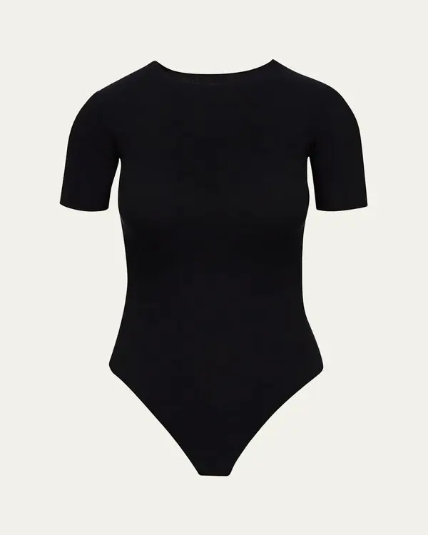 Commando Butter Short-sleeve Crewneck Bodysuit