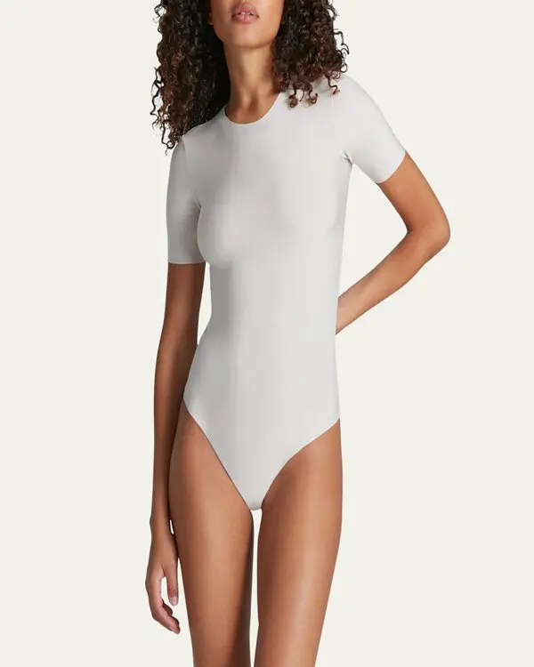 Commando Butter Short-sleeve Crewneck Bodysuit