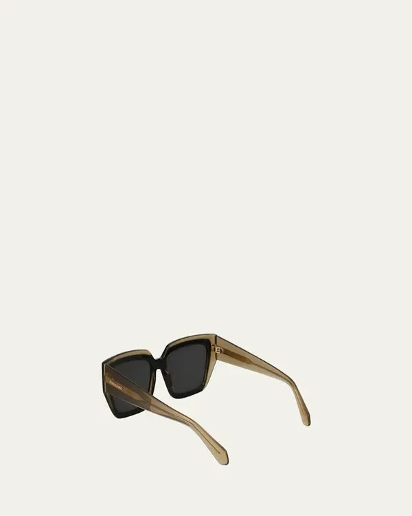 FERRAGAMO Logo Butterfly Sunglasses