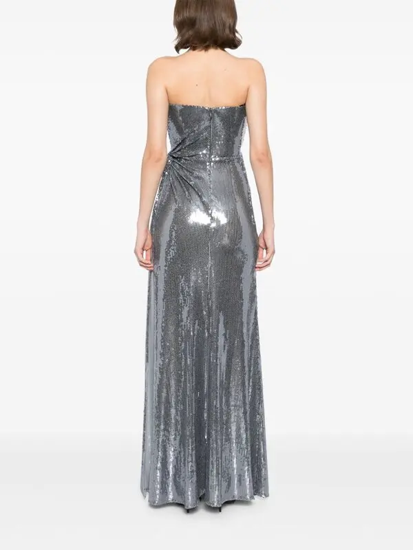Alex Perry Twisted Sequinned Gown