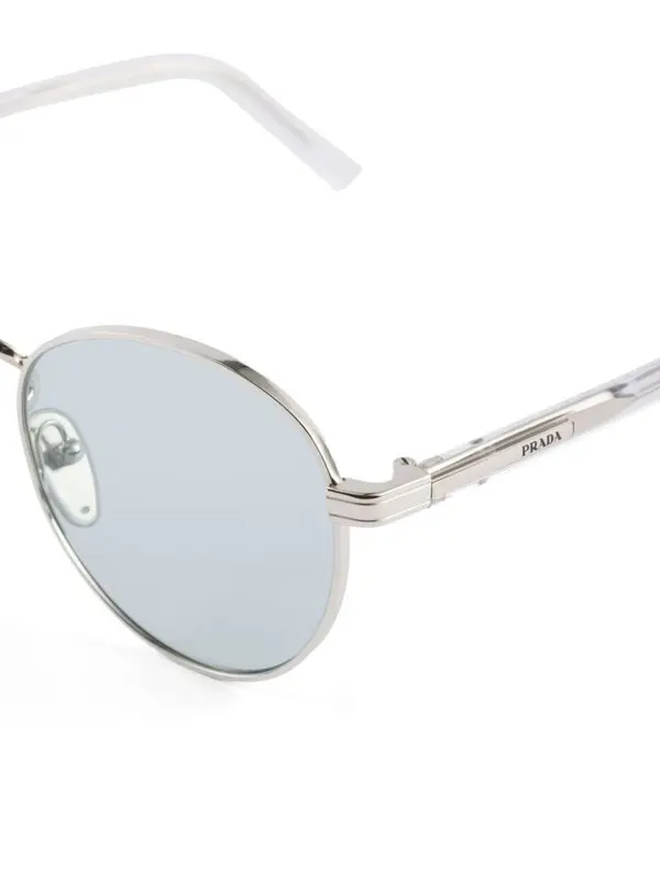 Prada Round Frame Sunglasses - Grey