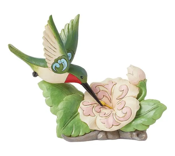 JIM SHORE Hummingbird Figurine 5in H - One-color