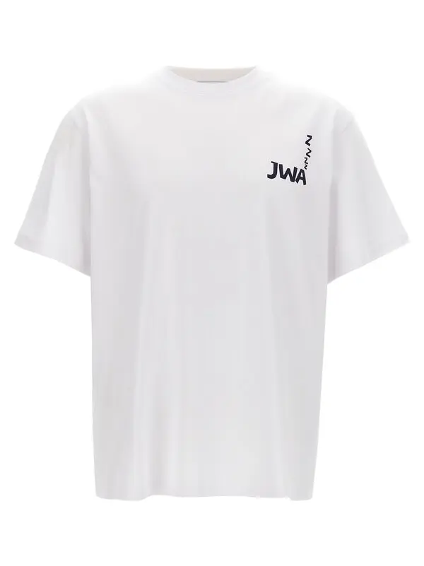 J.W.ANDERSON Logo T Shirt - White/black