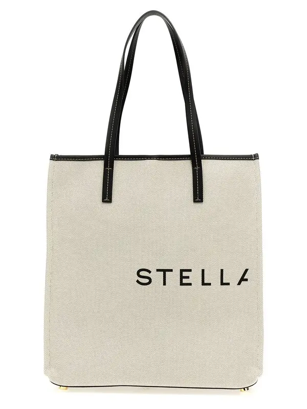 Stella McCartney Logo Printed Shopper Tote