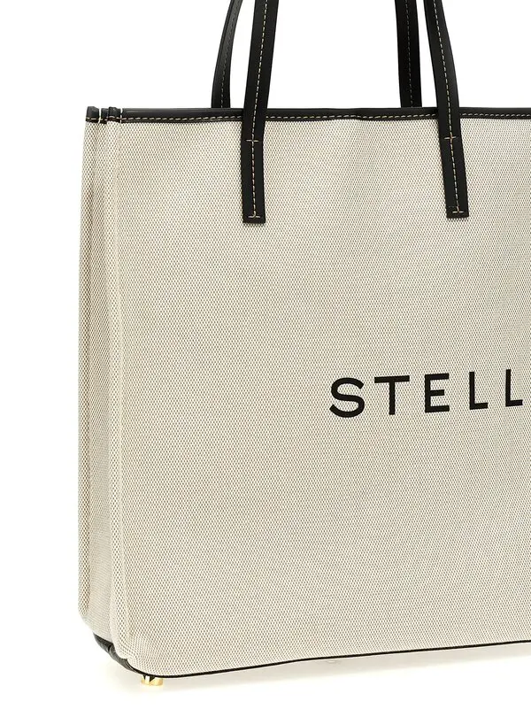 Stella McCartney Logo Printed Shopper Tote