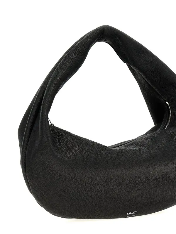 Khaite Medium Olivia Hobo Shoulder Bag - Black