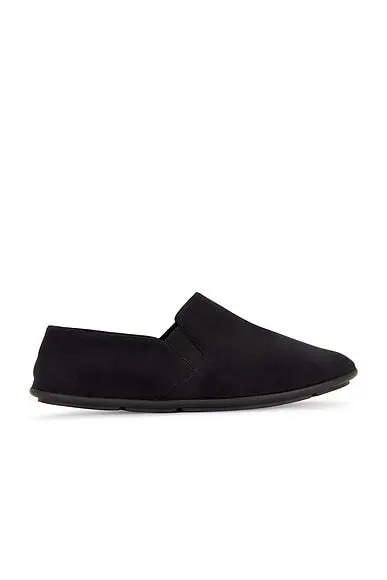 THE ROW Vincit Slip On Flat - Black