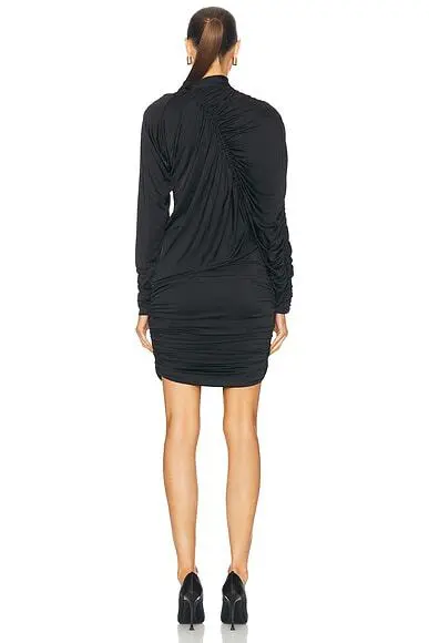 FERRAGAMO Long Sleeve Mini Dress