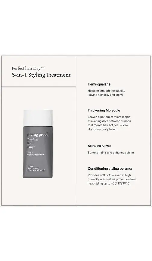 Living Proof Perfect Hair Day 5-in-1 Styling Treatment 4oz - N,a