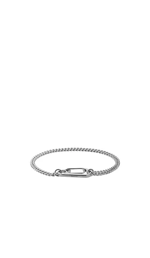 Miansai Ira Chain Bracelet - Polished Silver