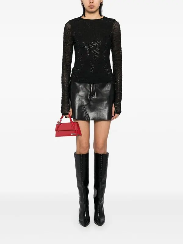Alice + Olivia Delaina Embellished Top
