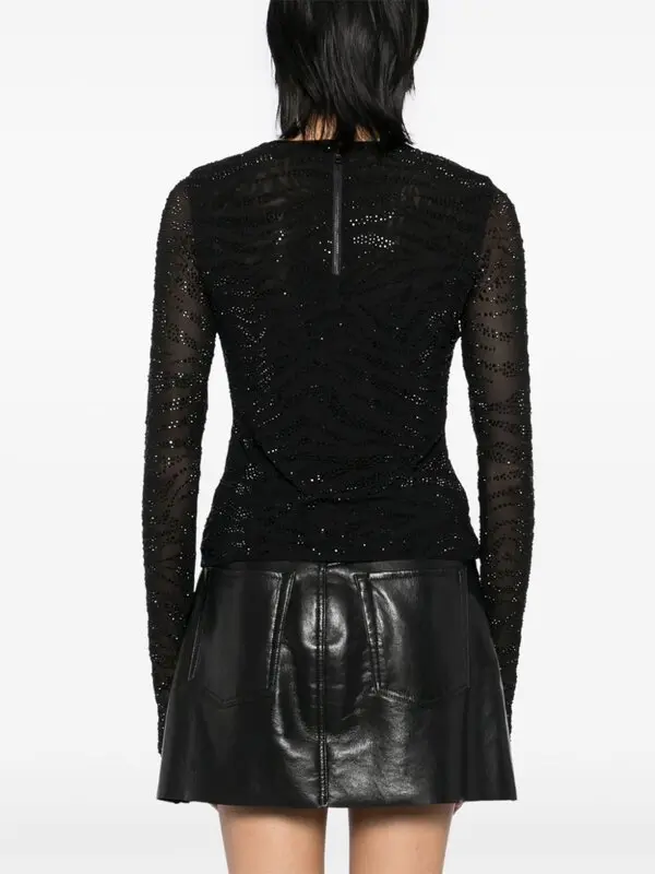 Alice + Olivia Delaina Embellished Top