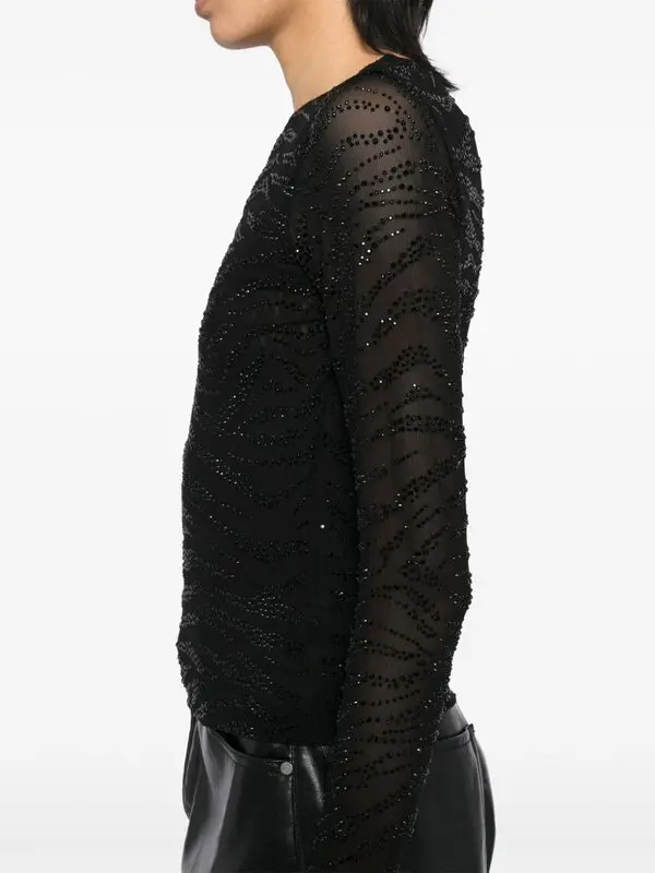 Alice + Olivia Delaina Embellished Top
