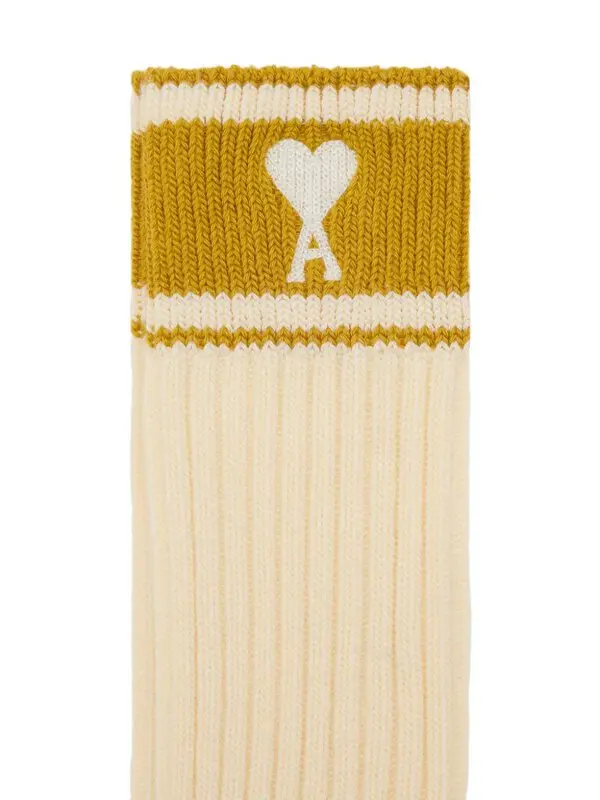 AMI Paris De Coeur Mid-calf Socks