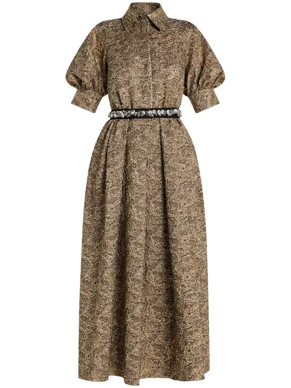 Dice Kayek Jacquard Maxi Dress