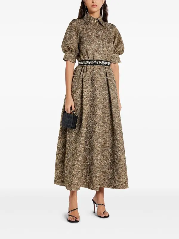Dice Kayek Jacquard Maxi Dress
