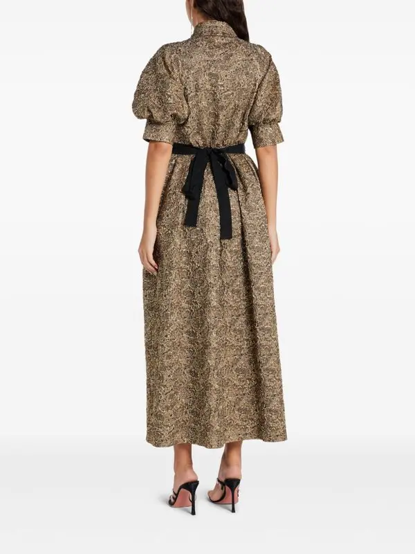 Dice Kayek Jacquard Maxi Dress