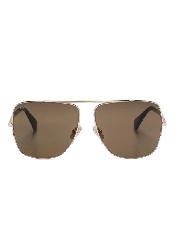 Max Mara Mm0121 Sunglasses - Gold