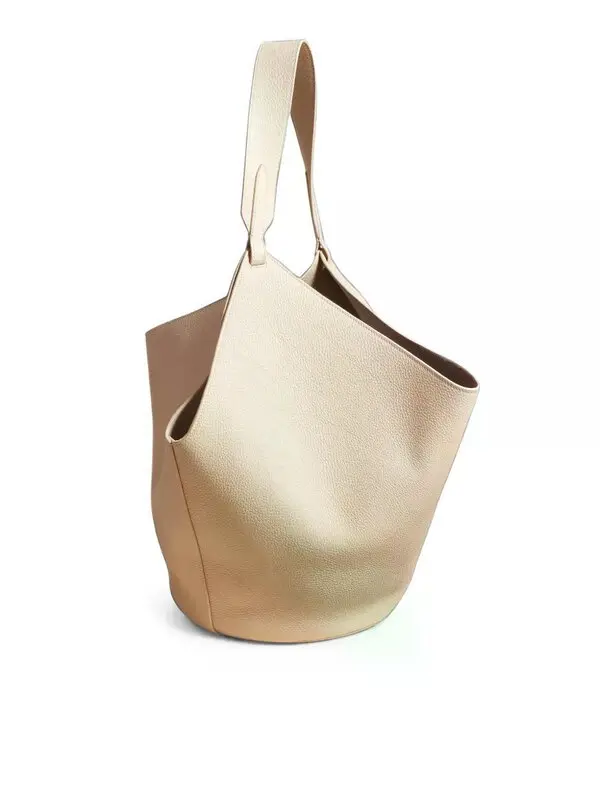 Khaite Medium Lotus Shoulder Bag - Brown
