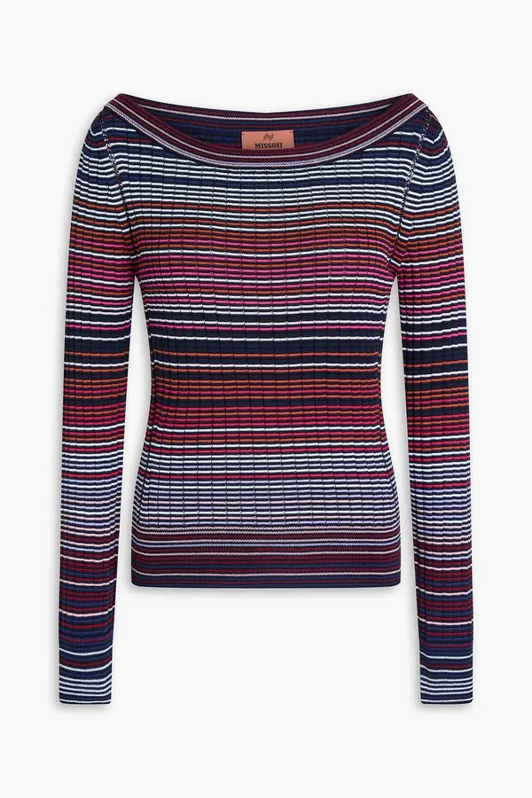 Missoni Striped Ribbed Top