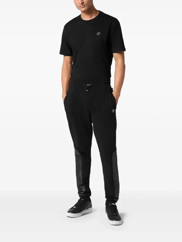 Philipp Plein Leather-inserts Track Pants