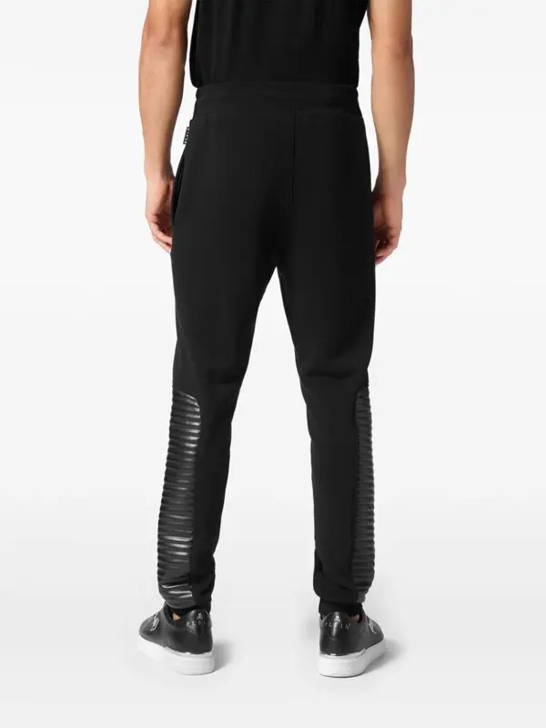 Philipp Plein Leather-inserts Track Pants