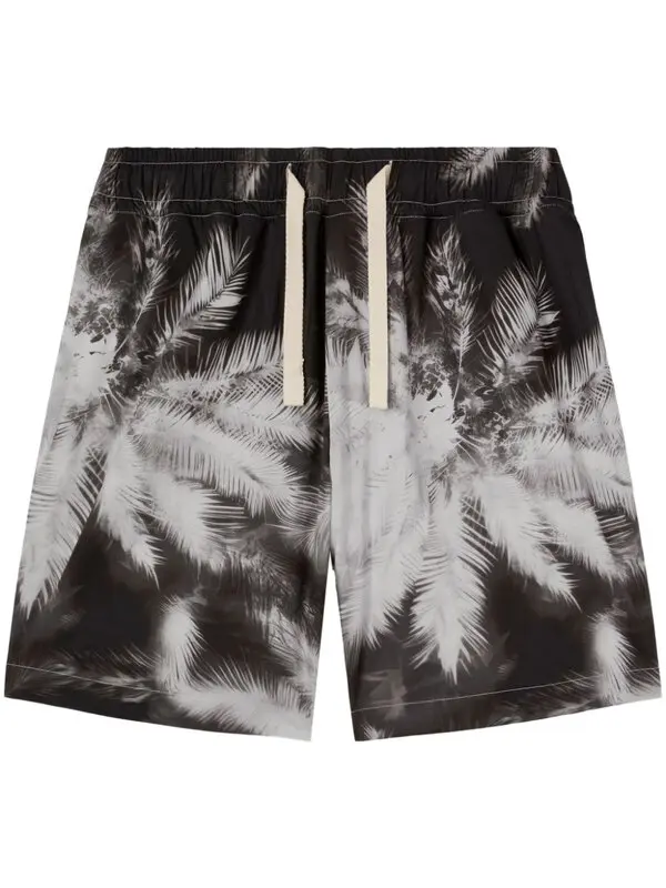 Palm Angels Blueprint Palms Track Shorts