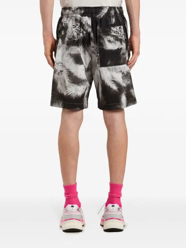 Palm Angels Blueprint Palms Track Shorts