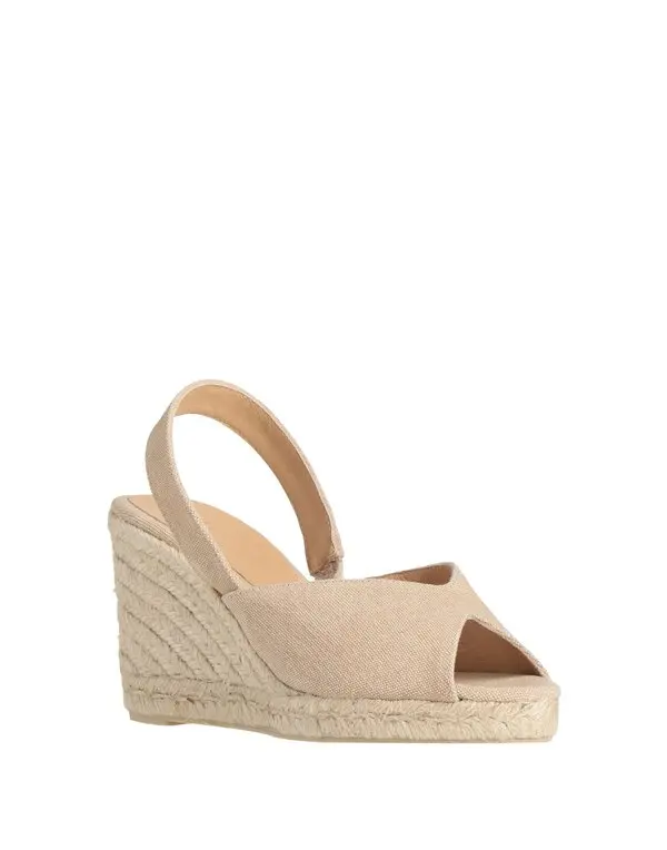 CastaÑer Wedge Espadrilles - Sand