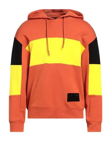 Armani Exchange Cotton-blend Hoodie - Orange