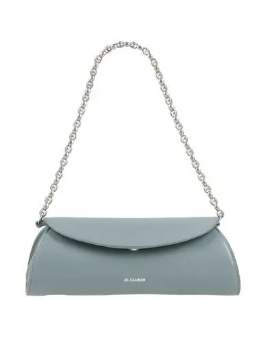 JIL SANDER Pastel Leather Handbag - Blue