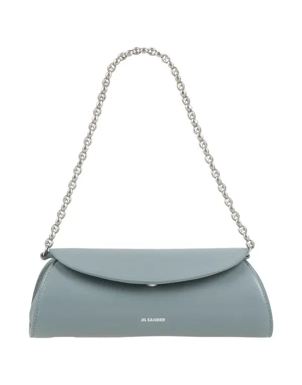 JIL SANDER Pastel Leather Handbag - Blue