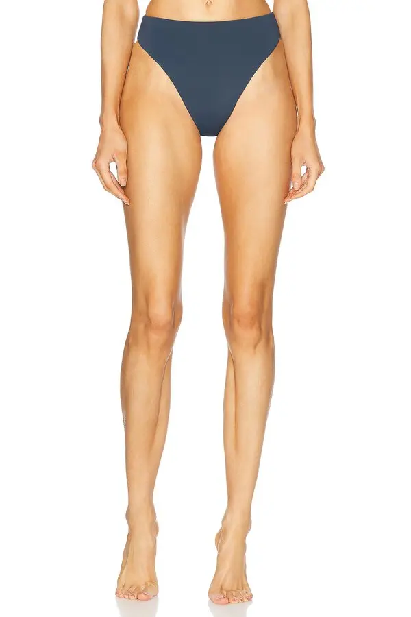 HAIGHT. Mah Hot Pant Bikini Bottom - Deep Blue
