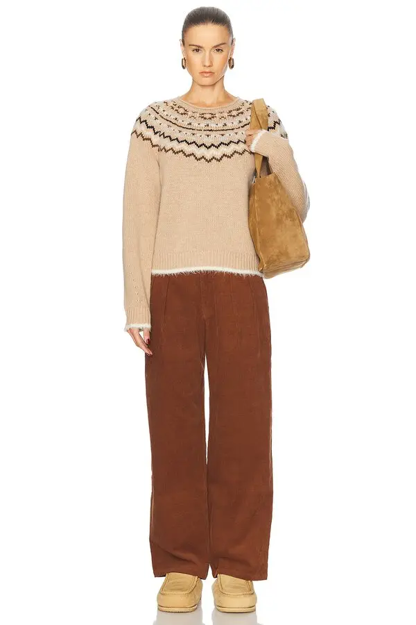 Guest In Residence Chalet Cashmere Crew Sweater