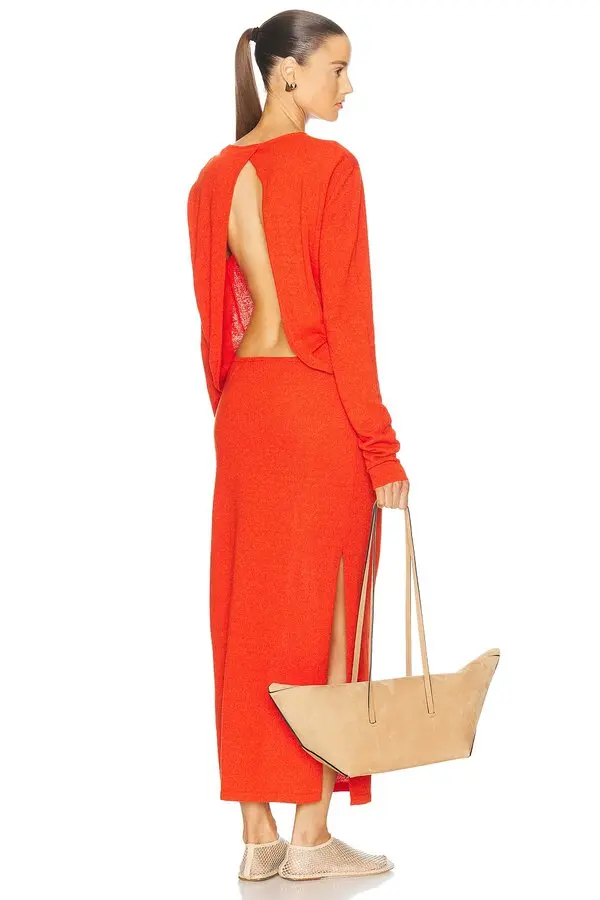 open lace back dress MEROKEETY Off Shoulder Ribbed Knit Belted Sweater Dress  Merokeety