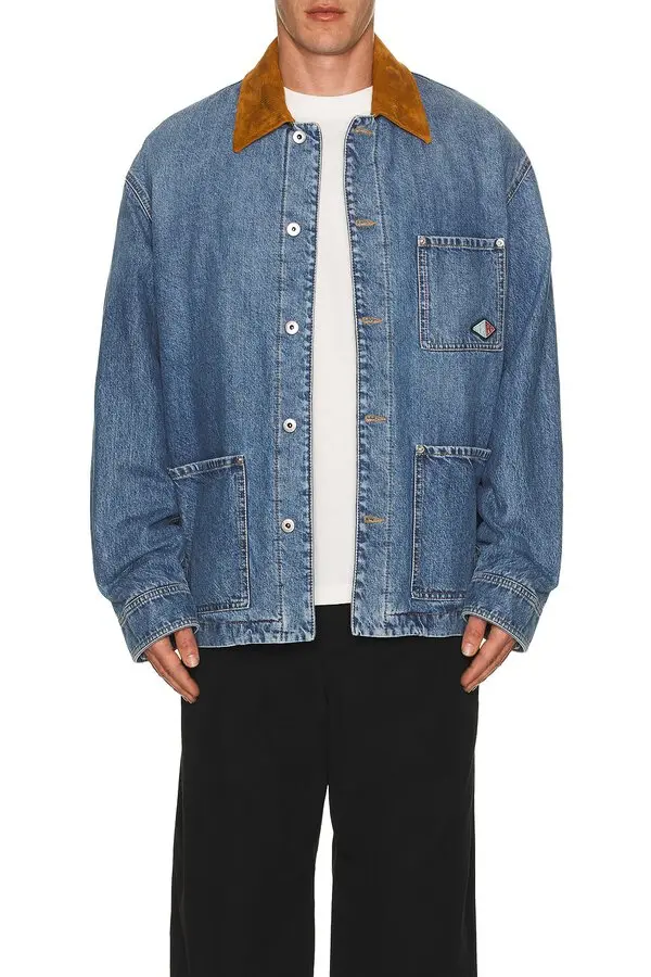 Bottega Veneta Denim Blouson - Mid Blue
