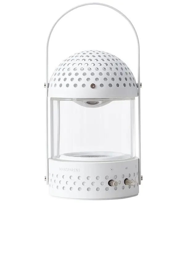 TRANSPARENT Light Speaker - White