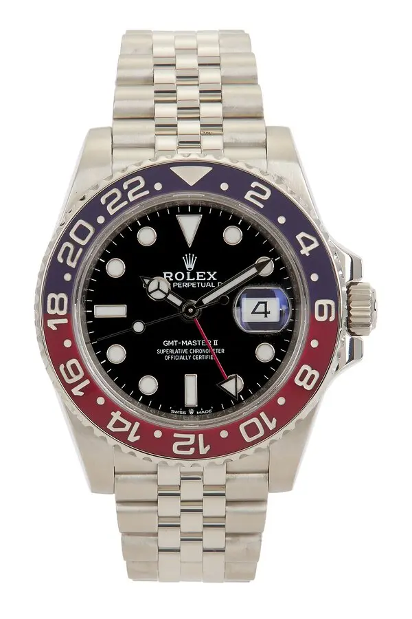 Rolex Gmt-master Ii Steel Automatic Watch - Silver