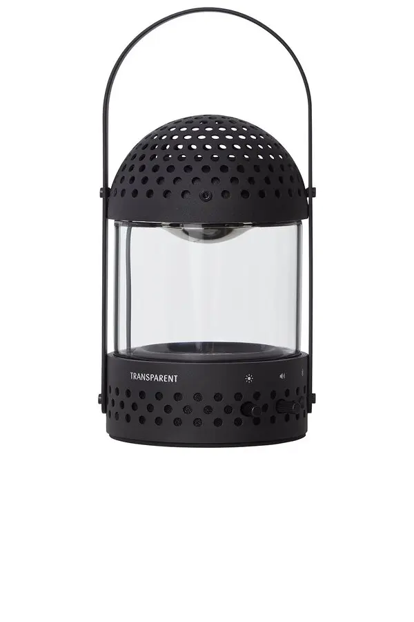 TRANSPARENT Light Speaker - Black