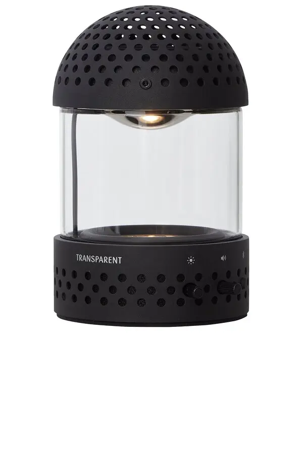 TRANSPARENT Light Speaker - Black