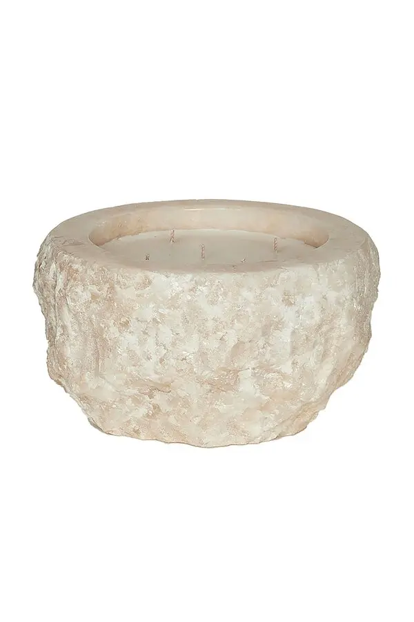 OLIVE ATELIERS The Atelier Candle In Cream - Onyx