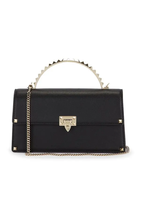 Valentino Garavani Rockstud Mini Bag - Nero