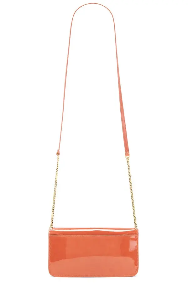Saint Laurent Phone Holder Chain Bag - Mild Rose