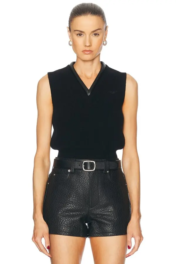 Alexander Wang Cropped Sweater Vest