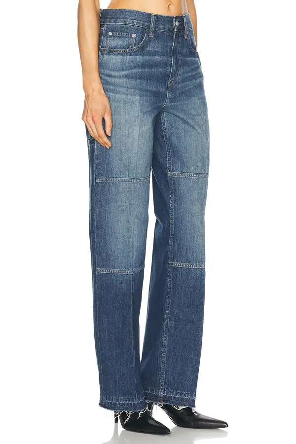 Helmut Lang High-waisted Straight-leg Jeans
