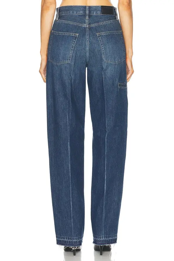 Helmut Lang High-waisted Straight-leg Jeans